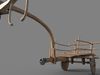 3D model Wooden Medieval Ox Cart VR / AR / low-poly | CGTrader