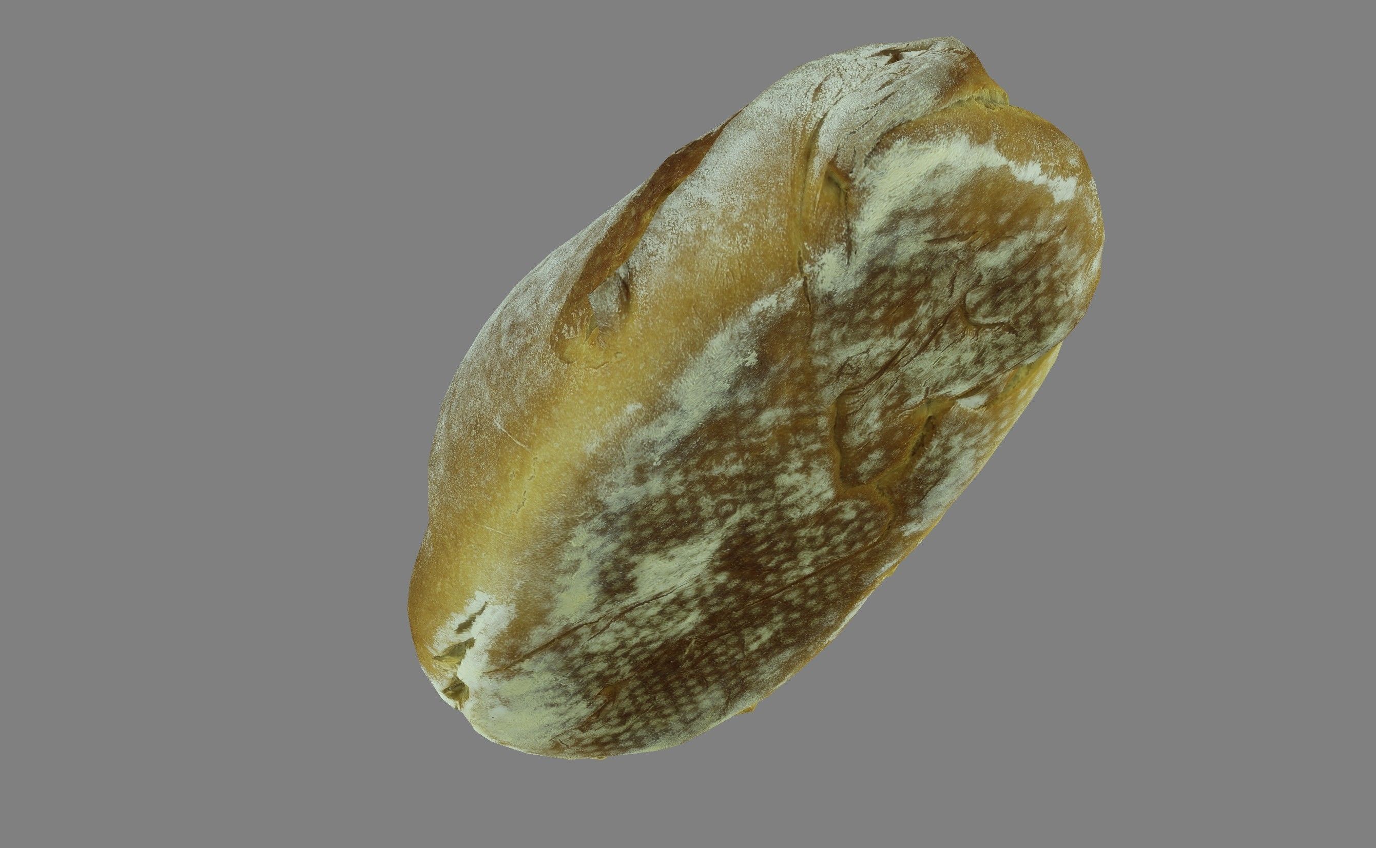 3D model Ultra realistic Bread scan 8k Low-Poly 3D model VR / AR / low ...