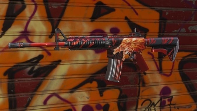 M4A4 weapon 3D model | CGTrader