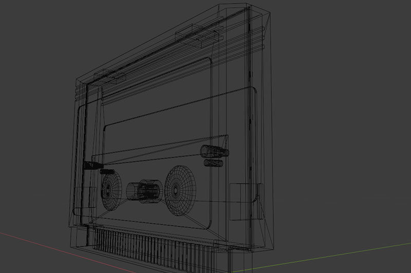 3D model Video Game Cartridge Famicom VR / AR / low-poly | CGTrader