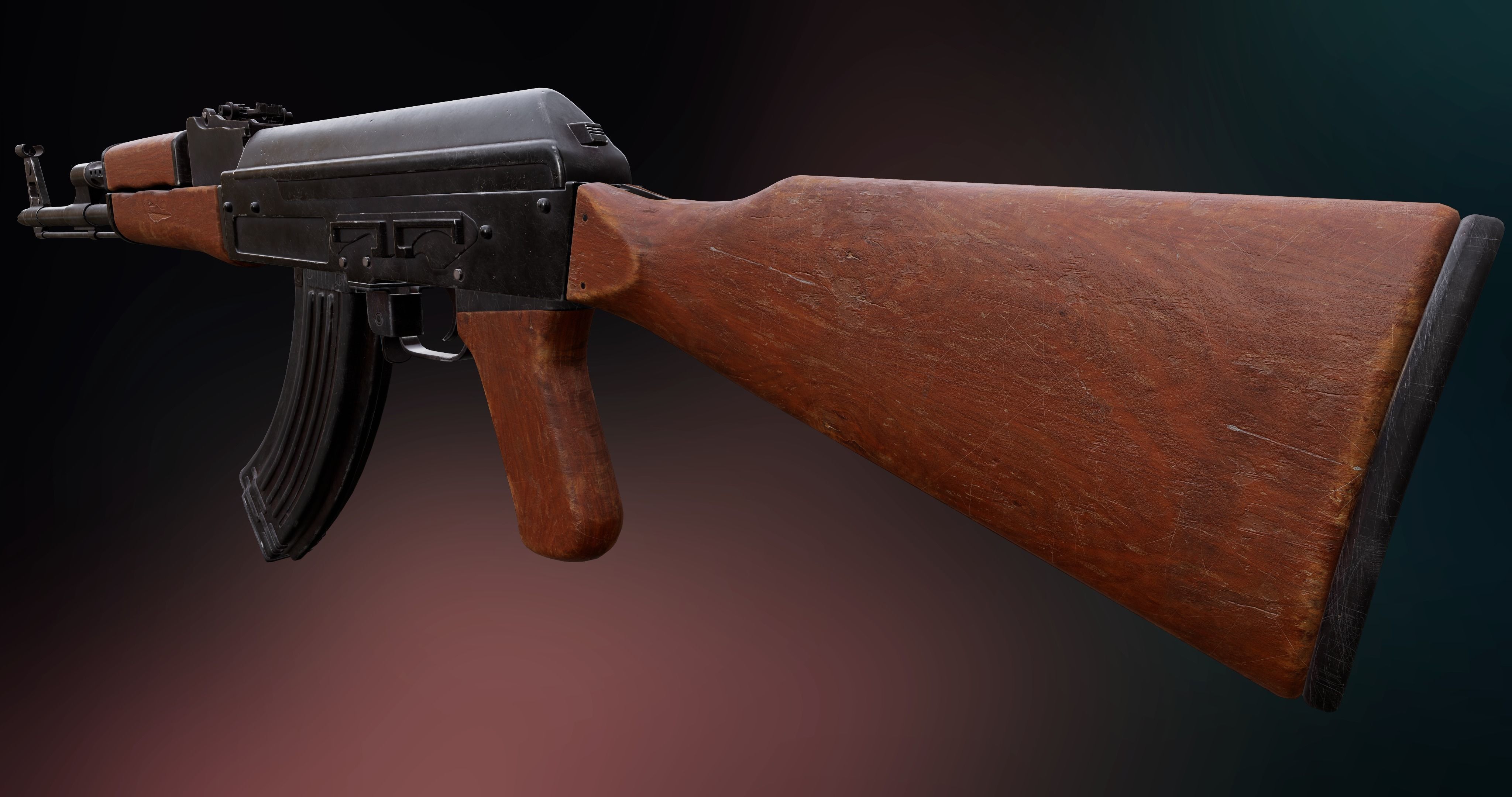 3D model AK 47 VR / AR / low-poly | CGTrader