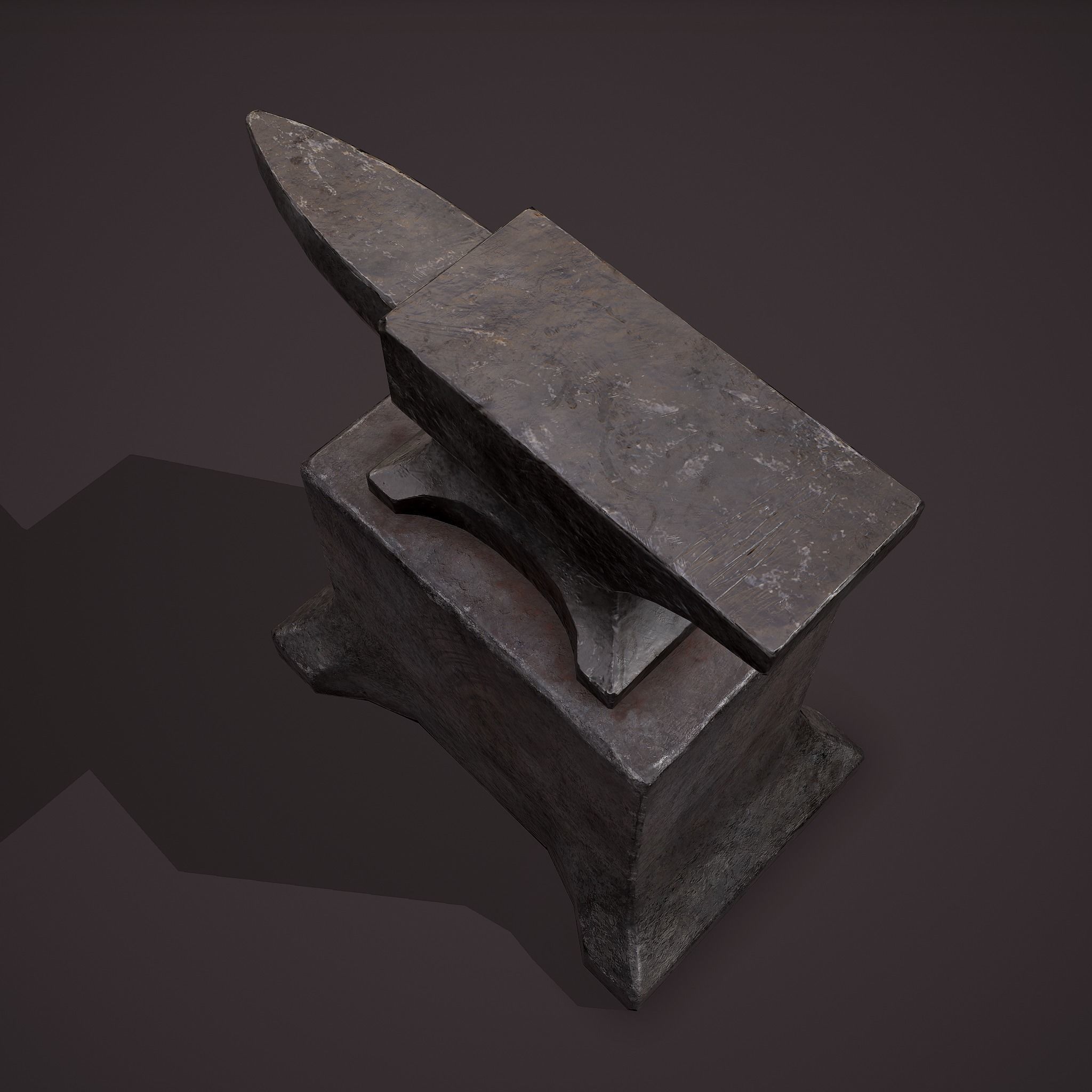 3D model Medieval Blacksmith Large Anvil VR / AR / low-poly | CGTrader
