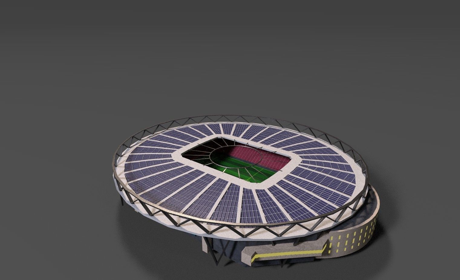 3D model Realistic Stadium Pack VR / AR / low-poly | CGTrader