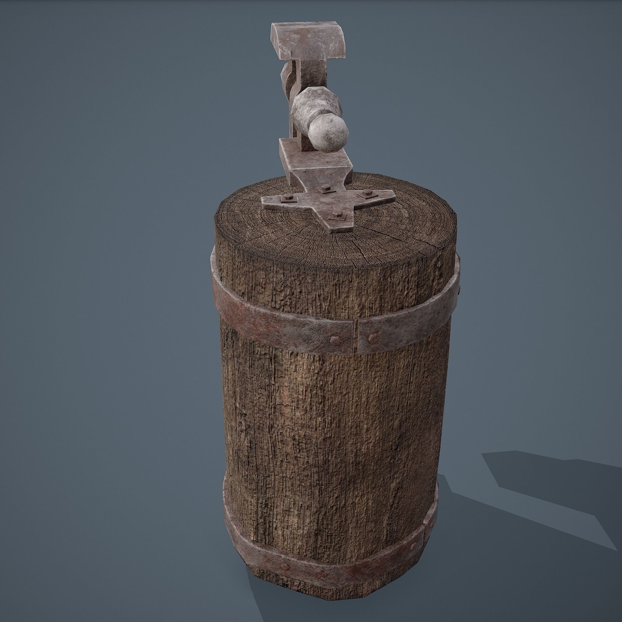 Medieval Blacksmith Vise free VR / AR / low-poly 3D model | CGTrader