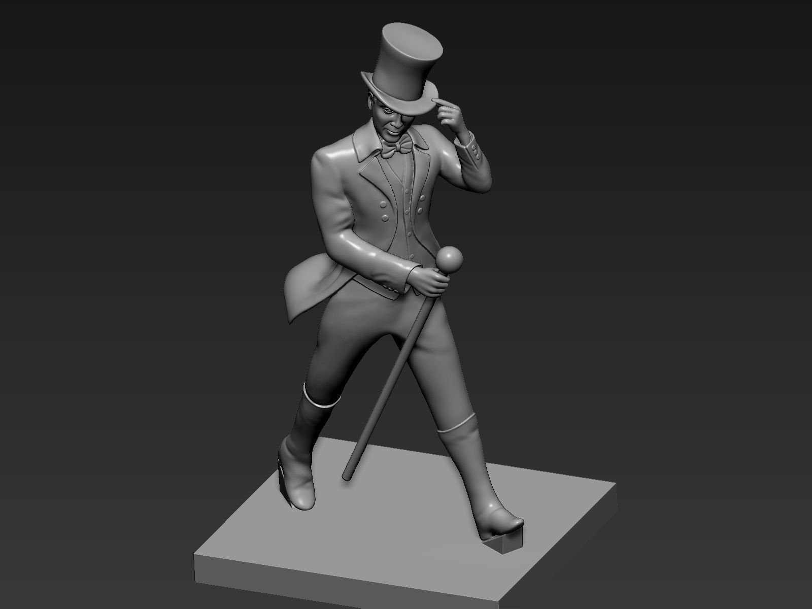 Johnnie walker 3D model 3D printable | CGTrader