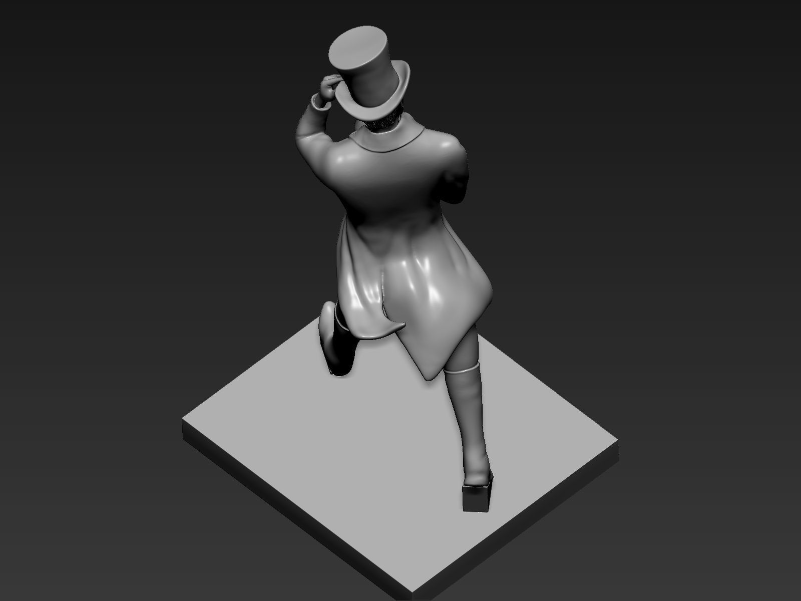 Johnnie walker 3D model 3D printable | CGTrader