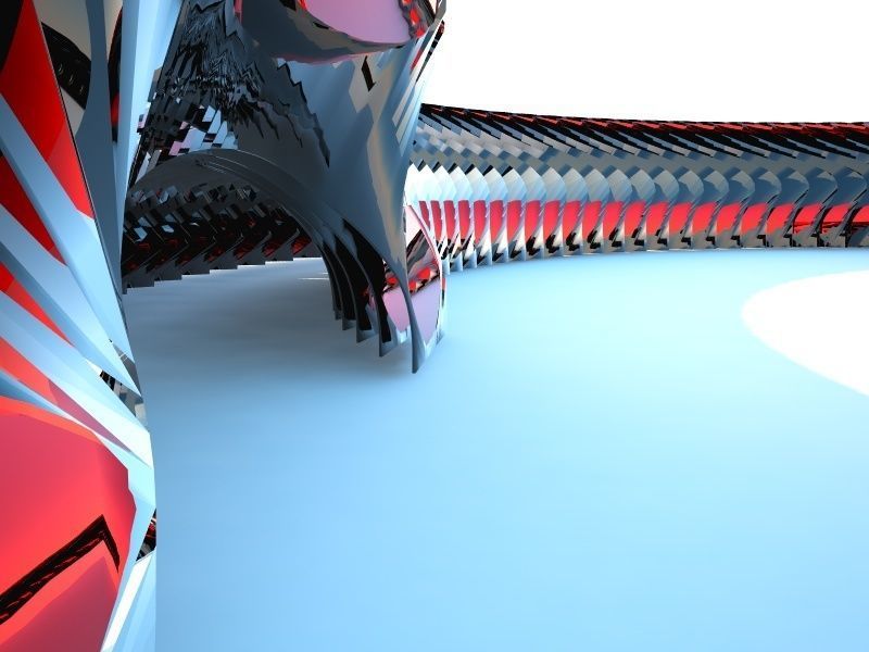 Gate parametric 3D model | CGTrader