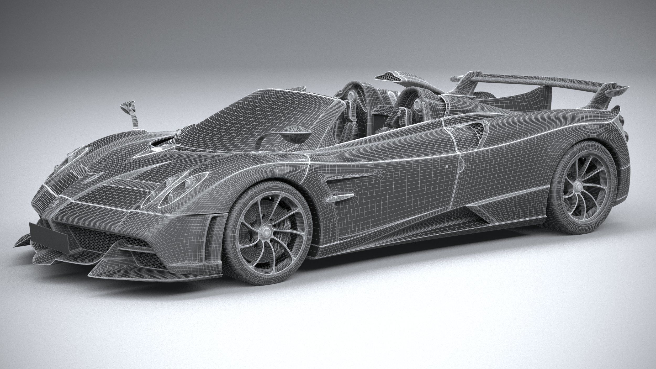 Pagani Huayra Tricolore 2021 3D model | CGTrader
