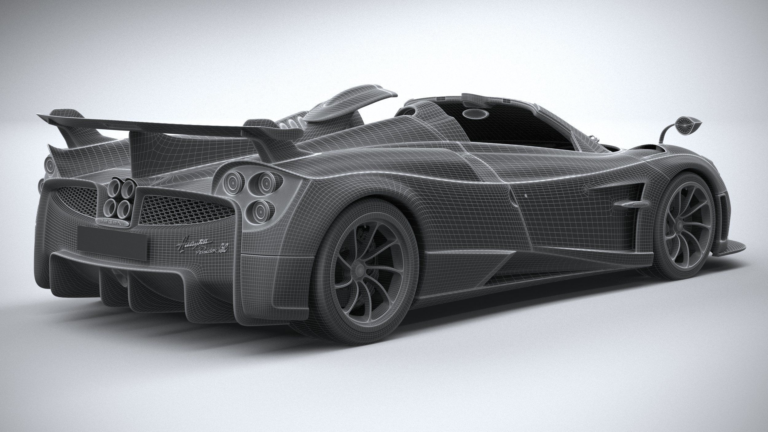 Pagani Huayra Tricolore 2021 3D model | CGTrader