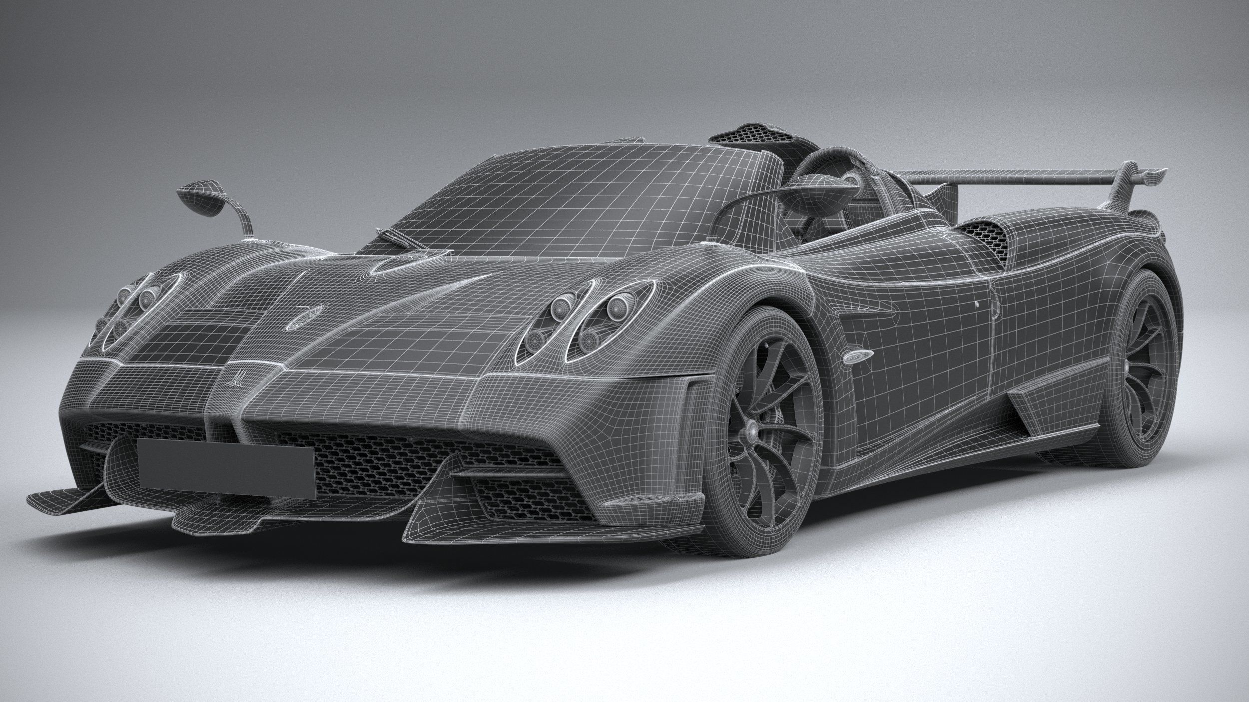 Pagani Huayra Tricolore 2021 3D model | CGTrader