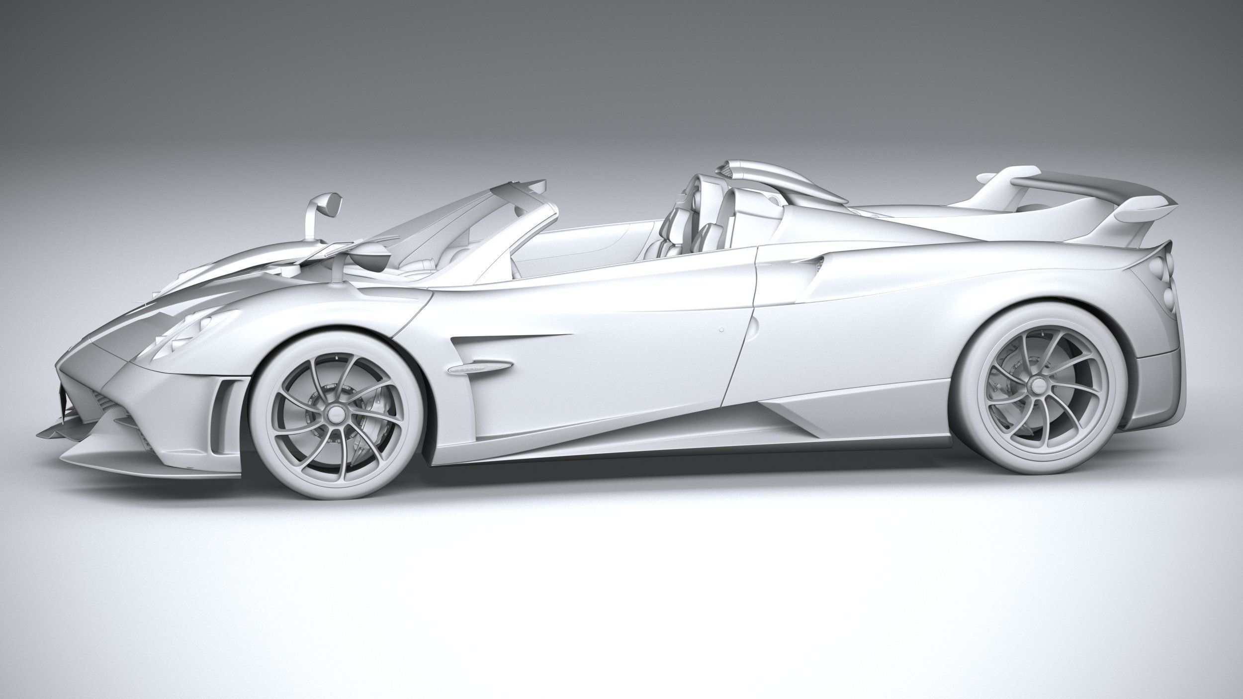 Pagani Huayra Tricolore 2021 3D model | CGTrader