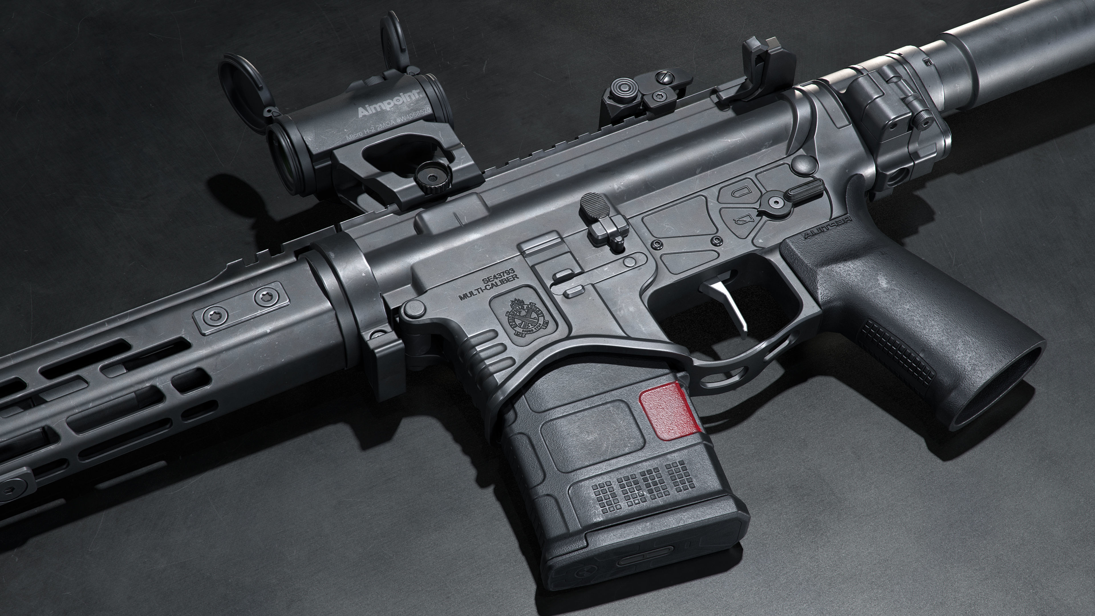 3D model Springfield Armory Saint edge PDW Saint edge EVAC ar15 pistols ...