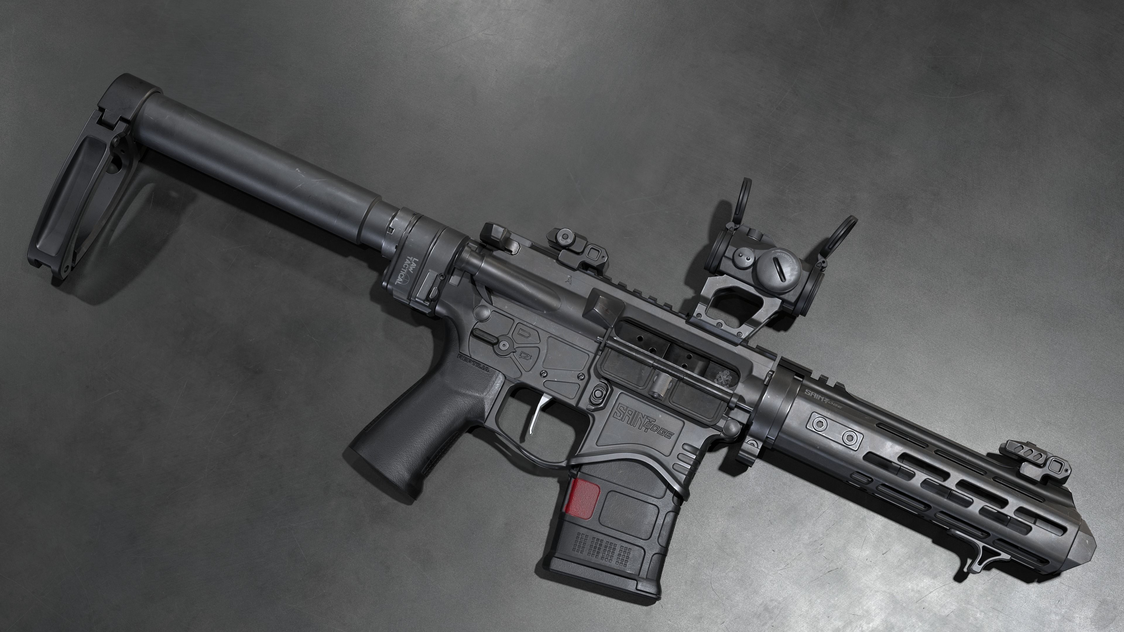 3D model Springfield Armory Saint edge EVAC ar15 pistol VR / AR / low ...