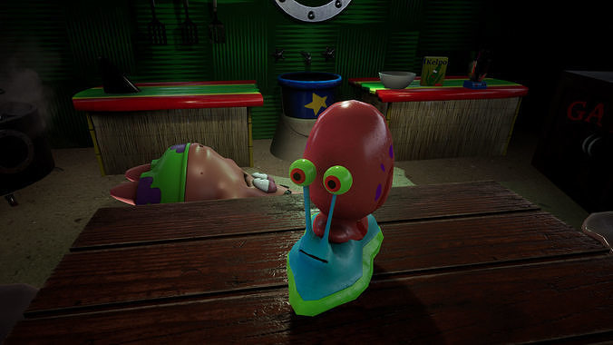 3D model Gary lowpoly model VR / AR / low-poly | CGTrader