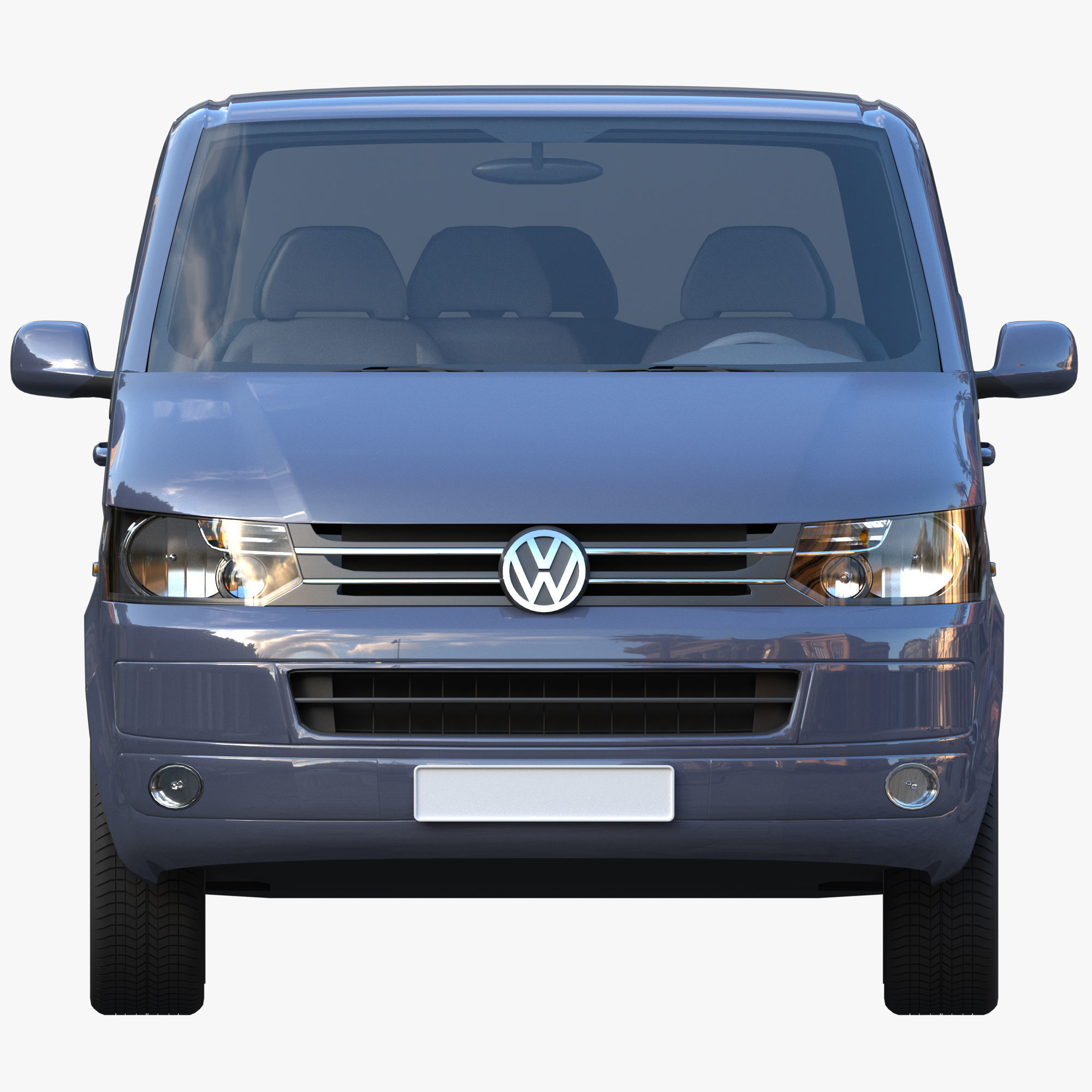 VW Multivan T5 3D model | CGTrader