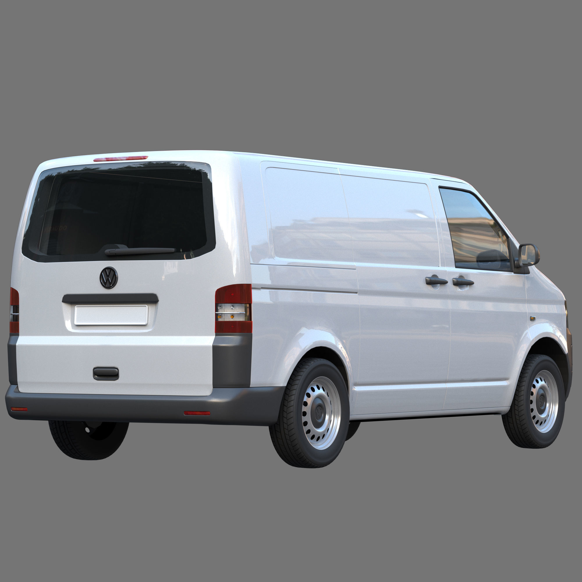 VW Multivan Transporter T5 3D Model Collection | CGTrader