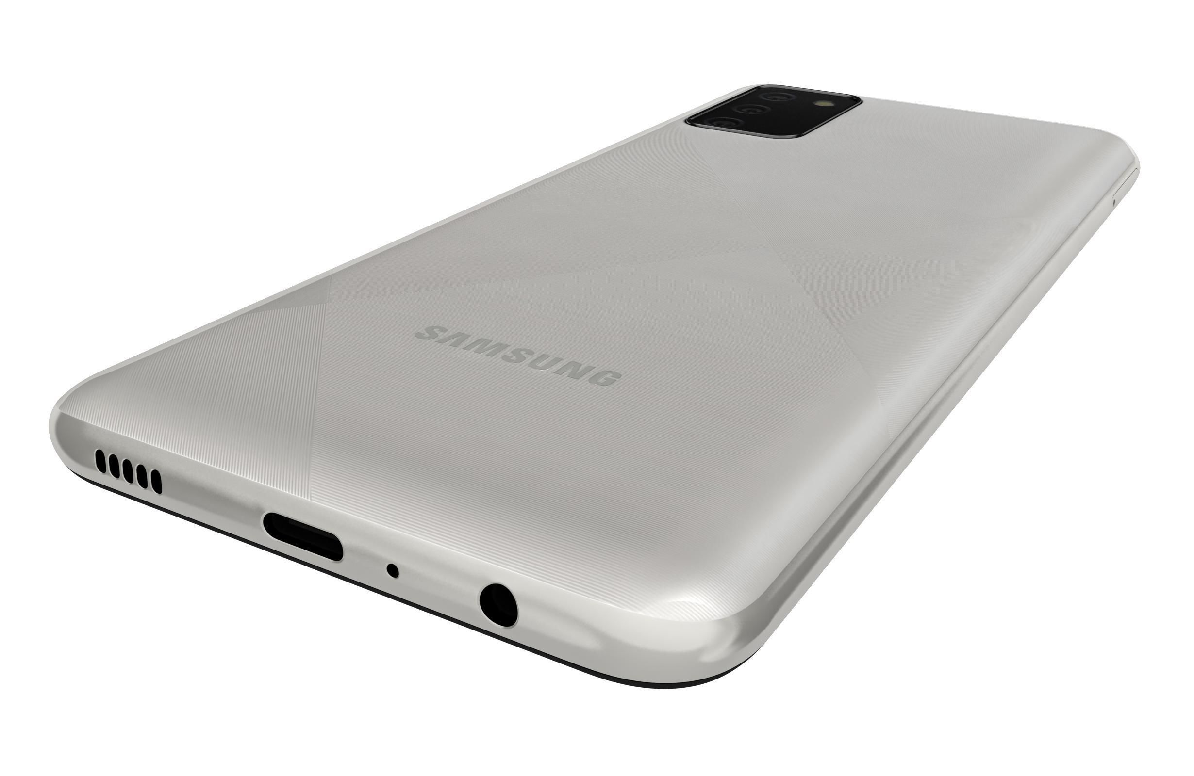 Samsung Galaxy A02s White 3D model | CGTrader