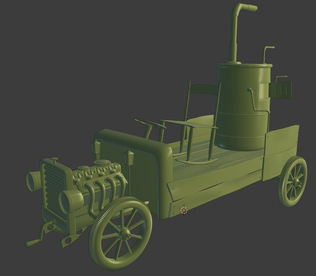 3D model Race Car 08 Arkansas Chuggabug VR / AR / low-poly | CGTrader