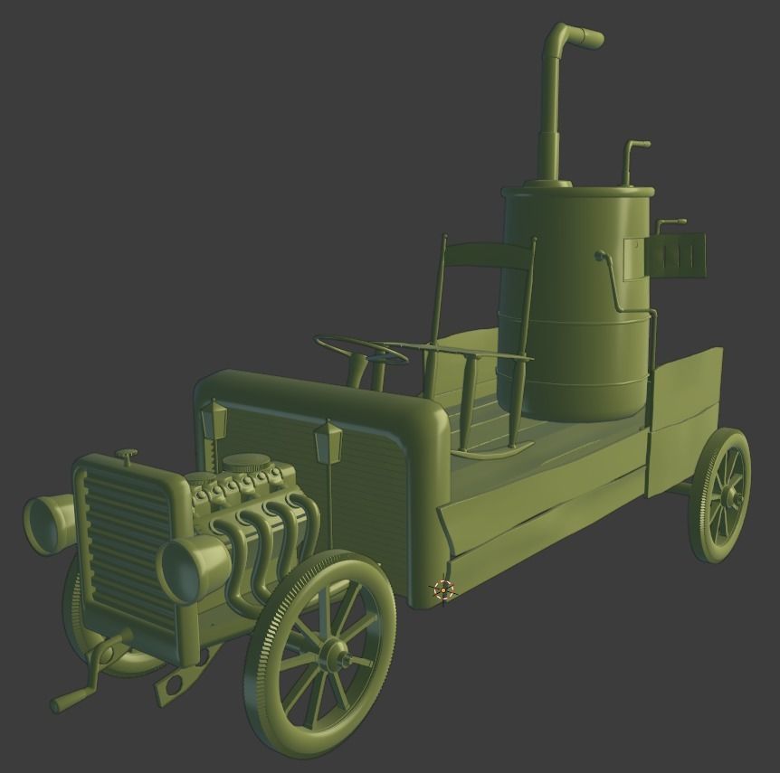 3D model Race Car 08 Arkansas Chuggabug VR / AR / low-poly | CGTrader