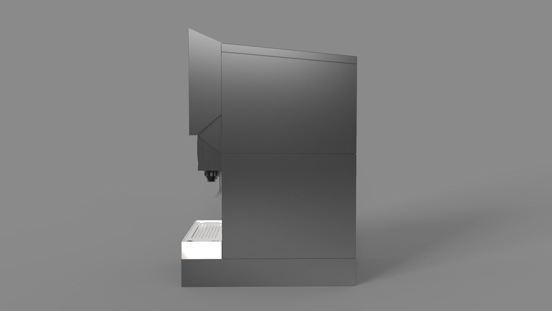 Automatic Beverage Vending Machine - Counter Soda Fountain 3D model ...