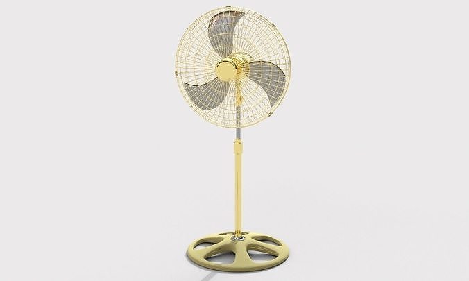 Classic Standing Fan 3D model | CGTrader