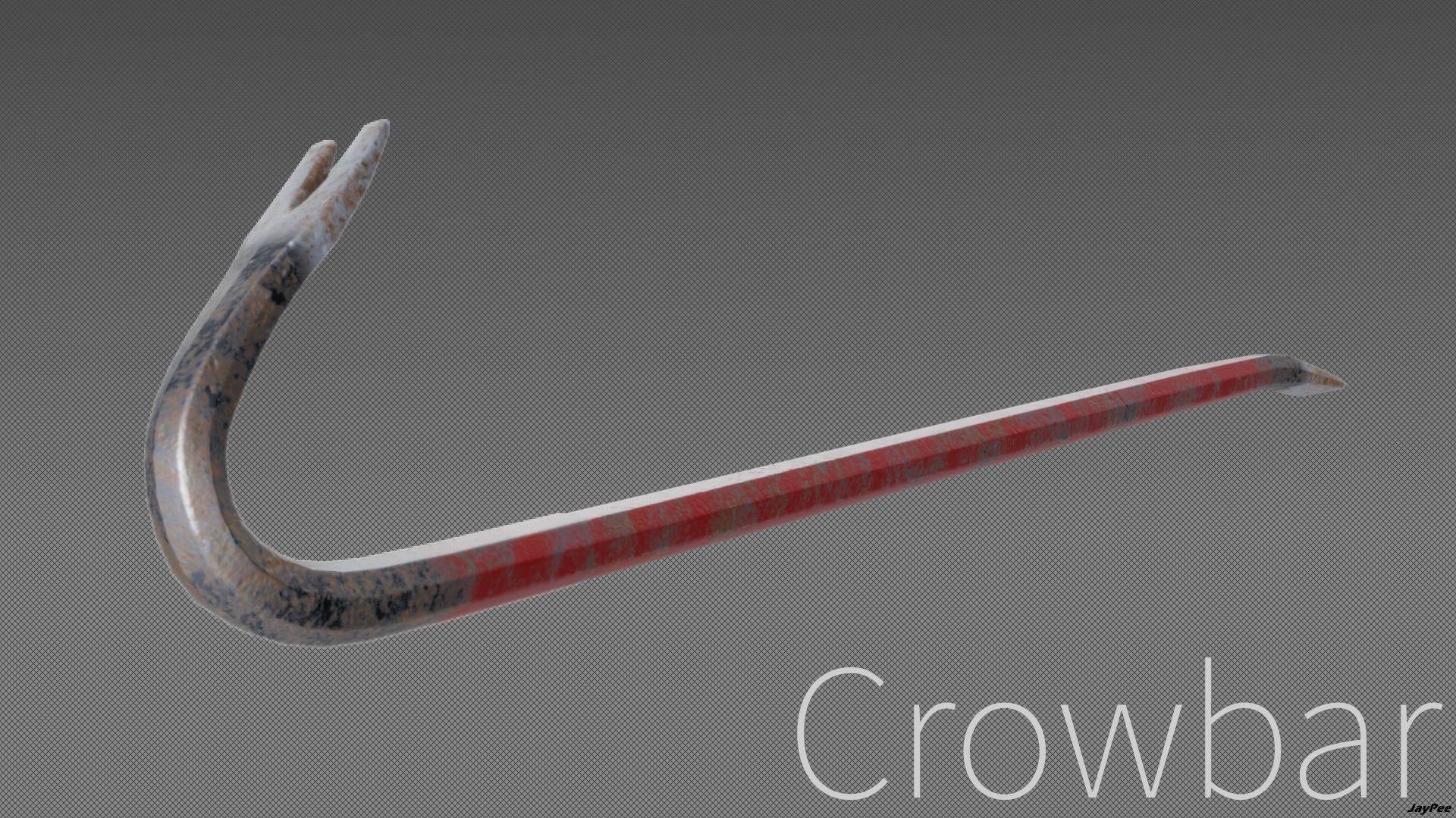 3D model Crowbar VR / AR / low-poly | CGTrader