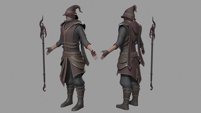 Magician 3D model | CGTrader