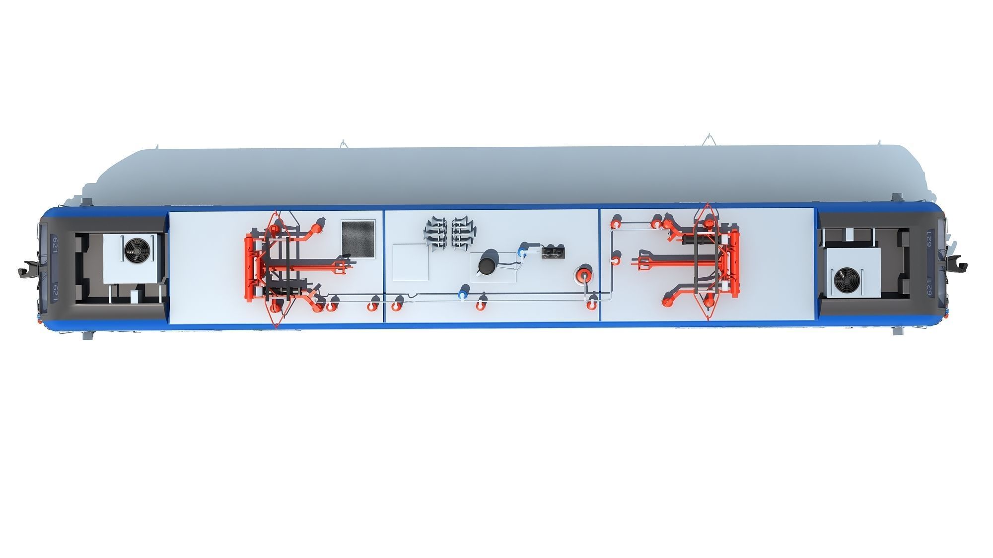 3D Amtrak Electric Locomotive 3D model | CGTrader