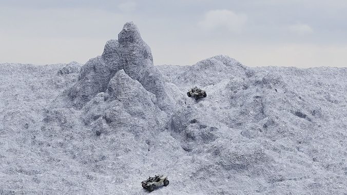 Rocky Terrain free 3D model | CGTrader