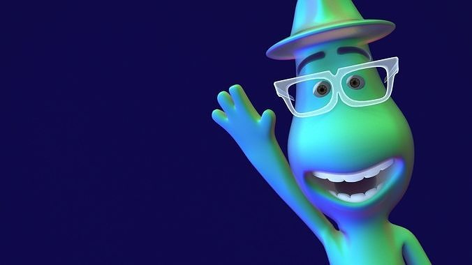 Soul disney charecter 3D model | CGTrader