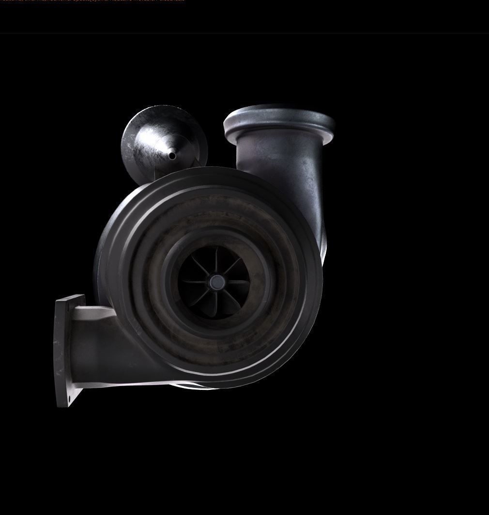 TURBO KIT 3D model | CGTrader