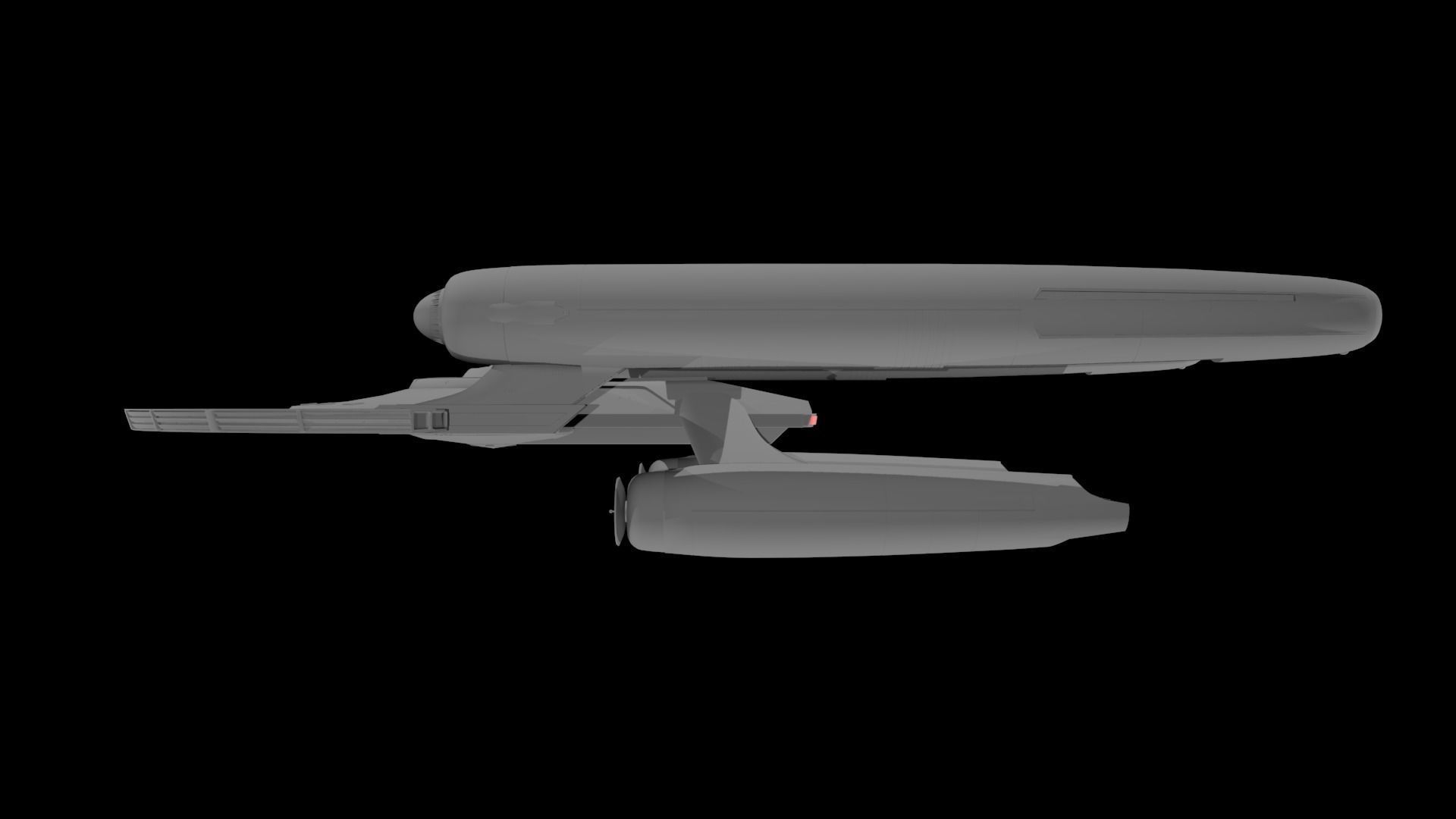 Star Trek USS Newton NCC-1727 3D Model 2009 Film 3D model | CGTrader