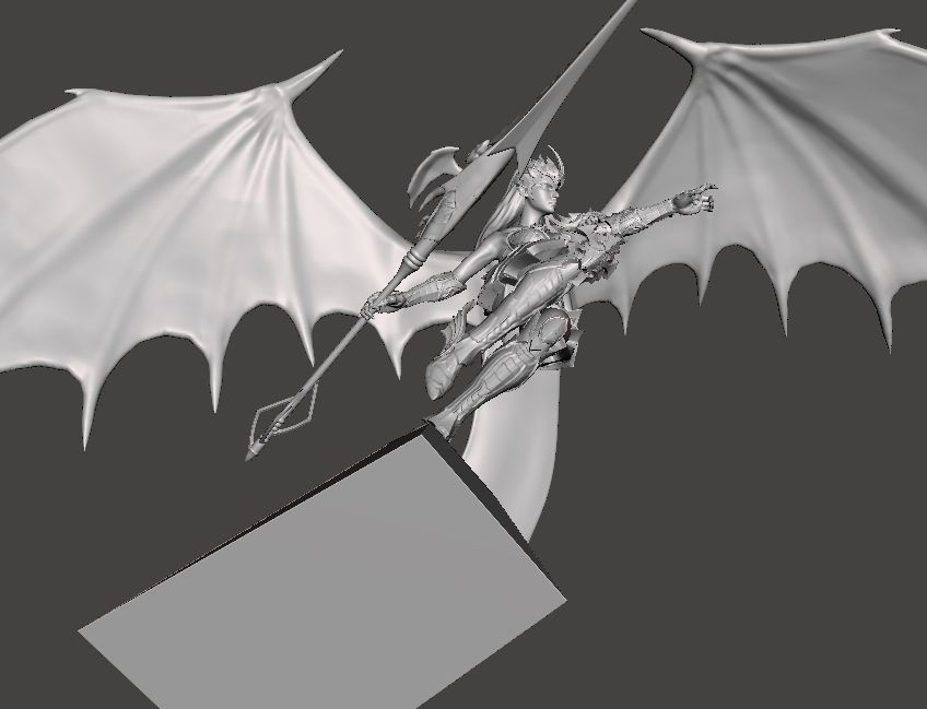 Vampire Queen 3D model 3D printable | CGTrader