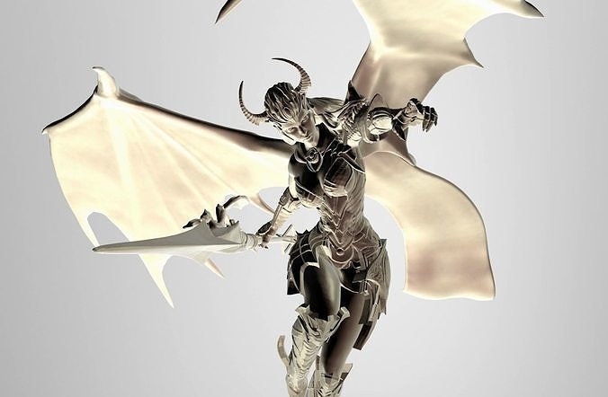 Vampire Queen 3D model 3D printable | CGTrader