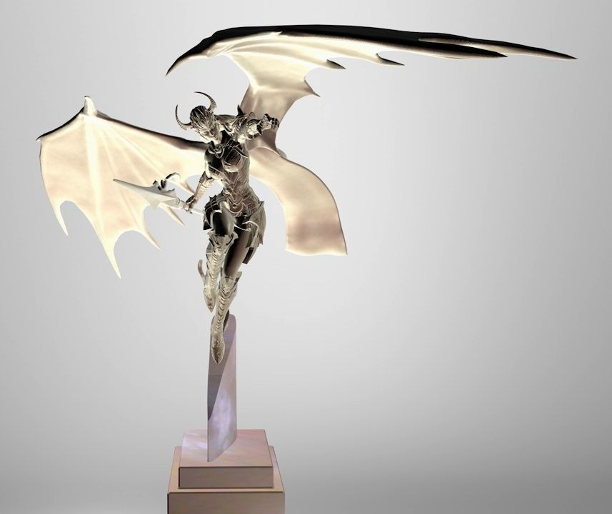 Vampire Queen 3D model 3D printable | CGTrader