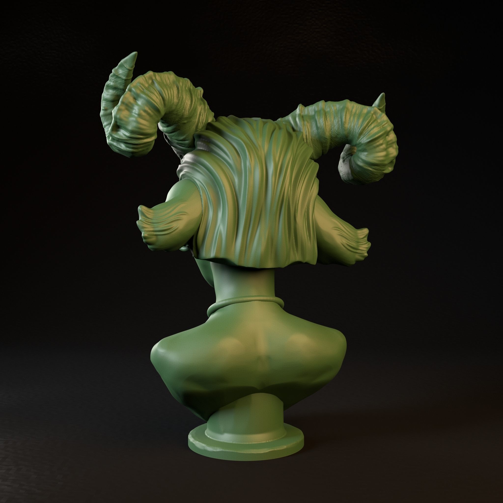 Fantasy Female Faun Professionally Pre-supported 3D model 3D printable ...