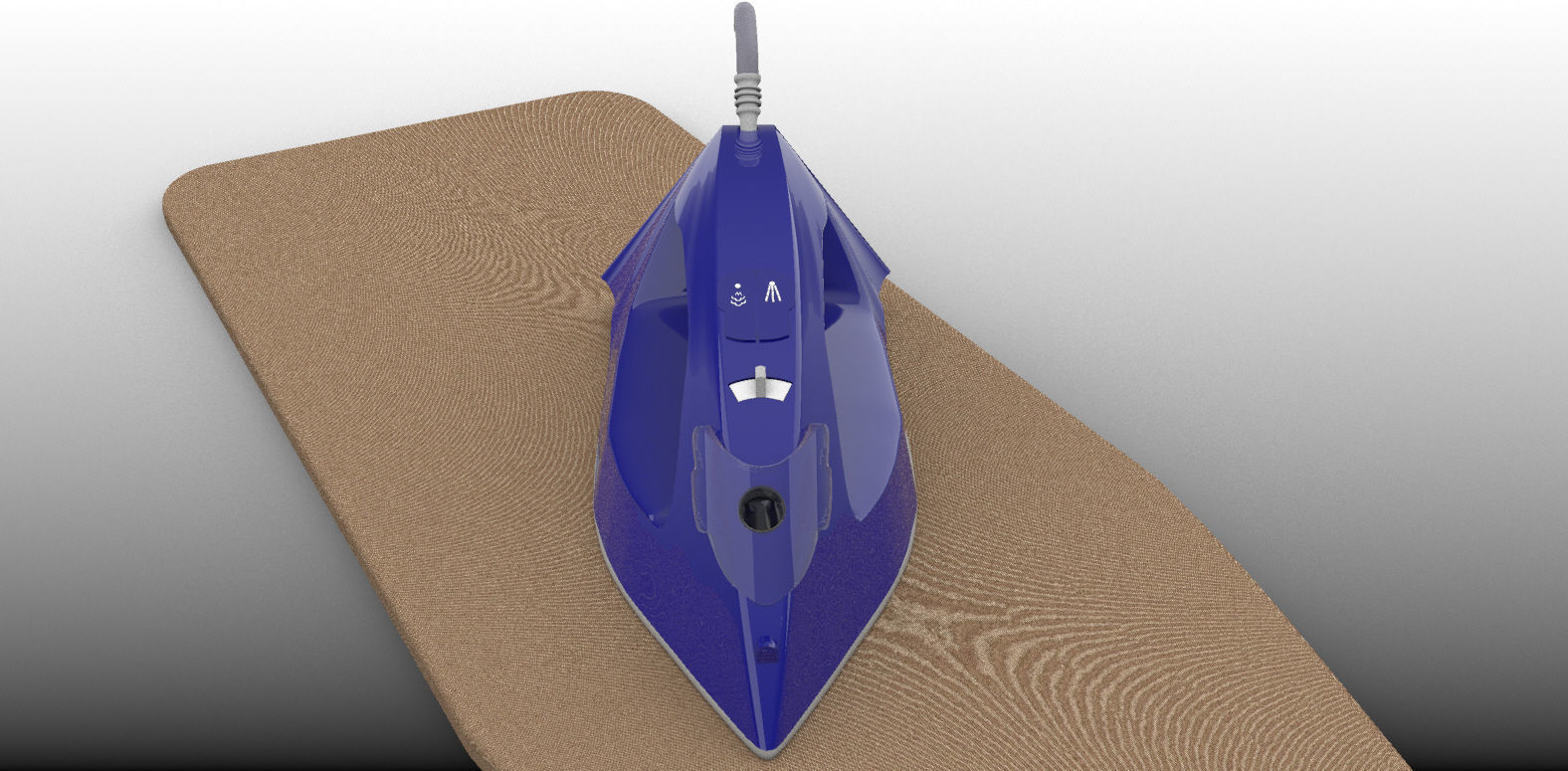 ironing design 3D model 3D printable | CGTrader