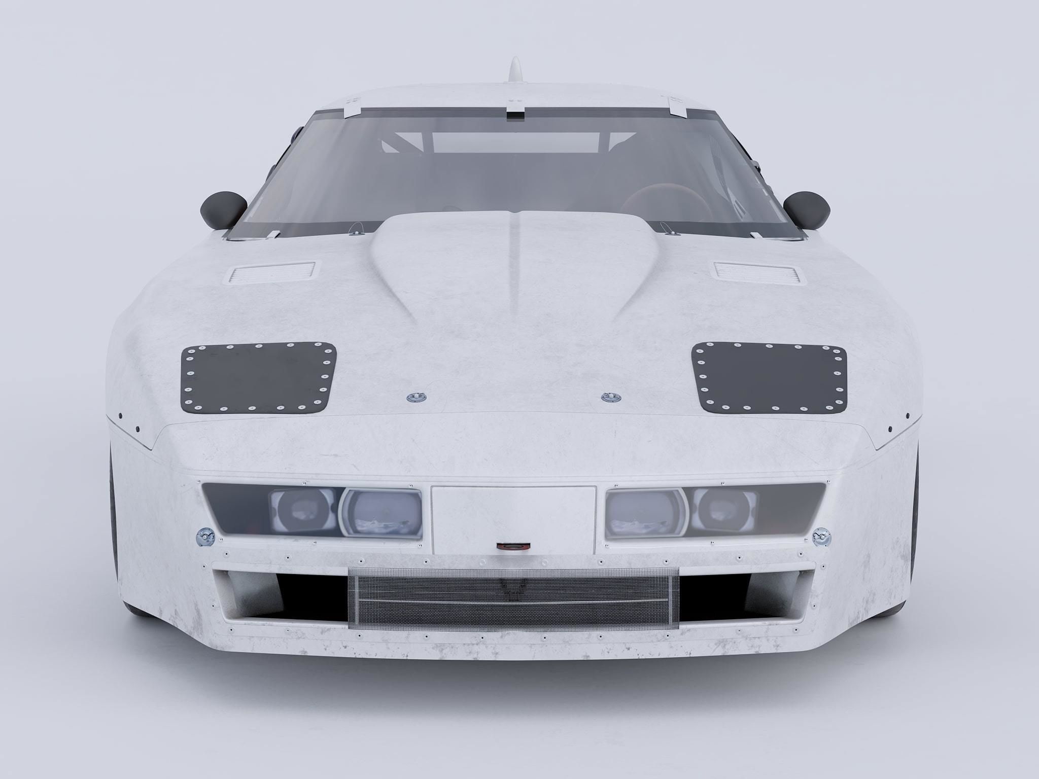 1984 Chevrolet Corvette C4 IMSA 3D model | CGTrader