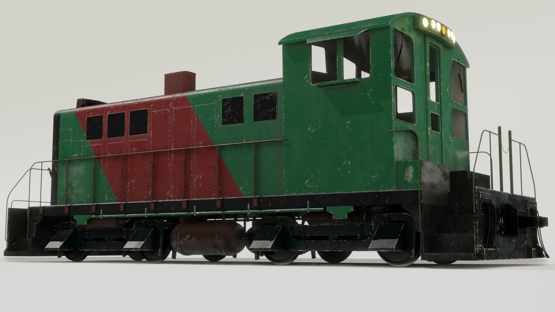 3D model Diesel locomotive 3D model VR / AR / low-poly | CGTrader