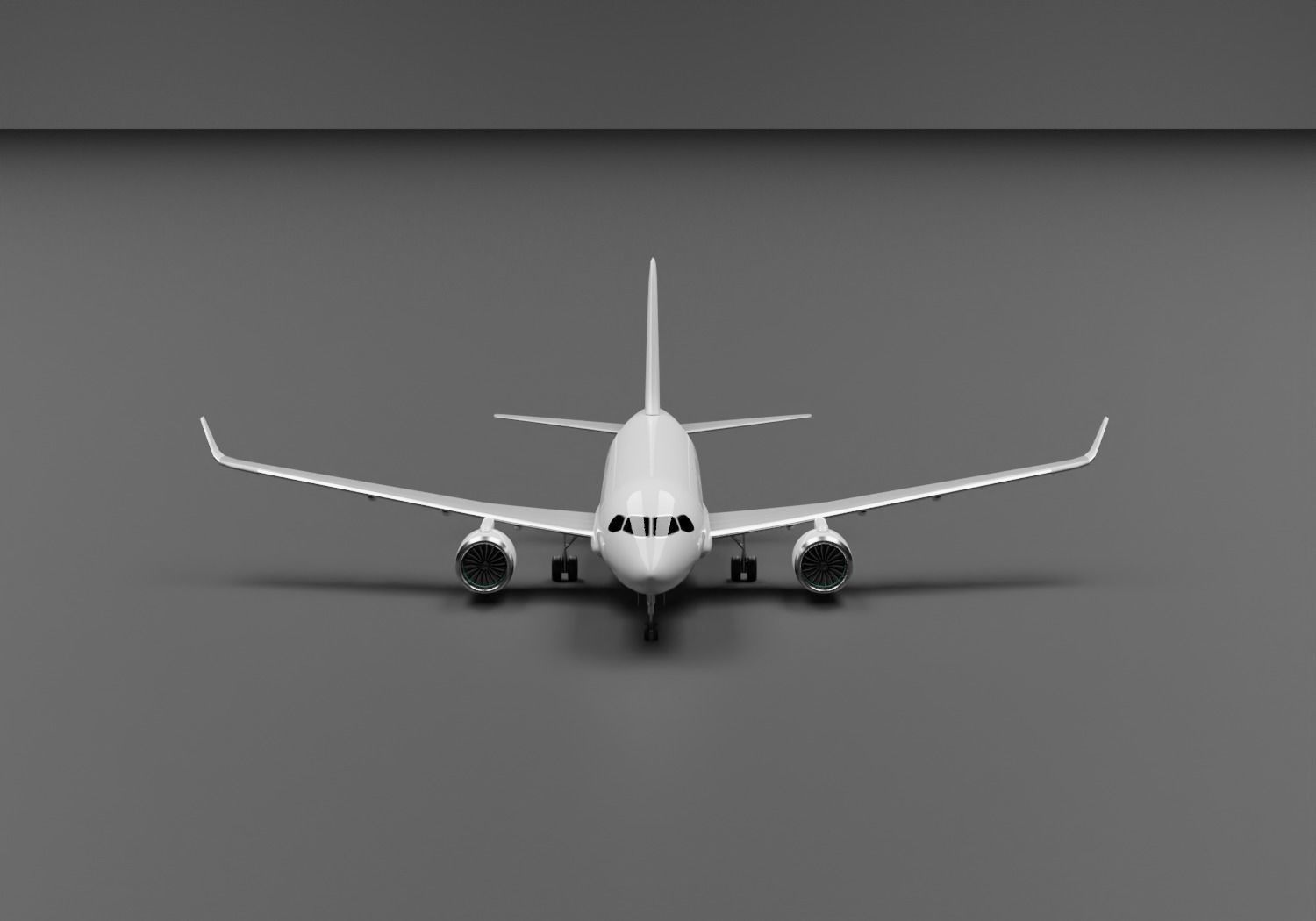 Airbus A220-300 3D model | CGTrader