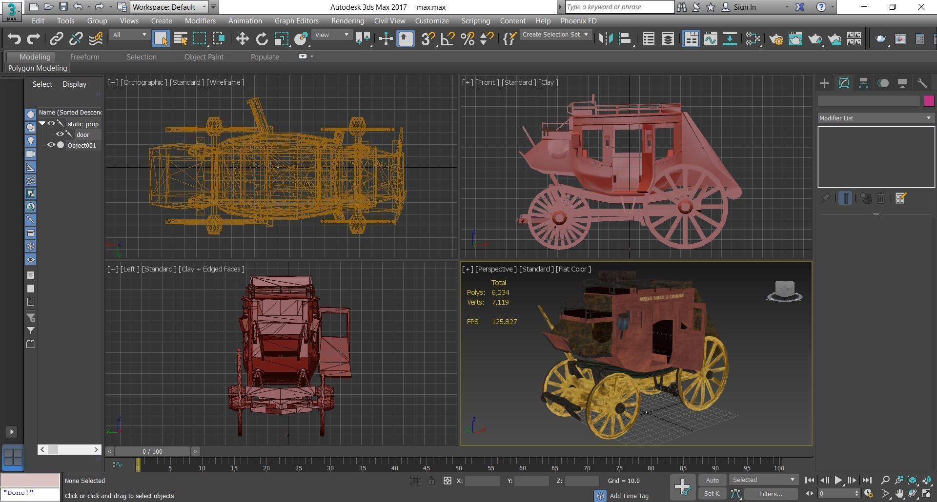 CARM - Carriage 10 3D model | CGTrader
