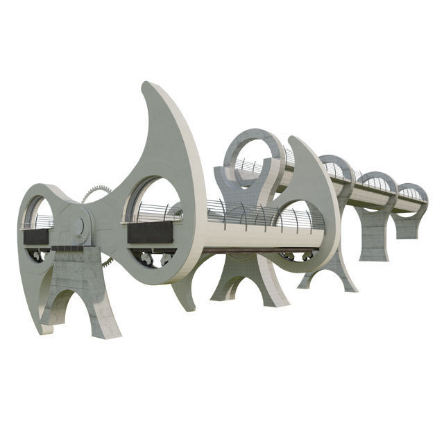 Falkirk Wheel 3D model | CGTrader