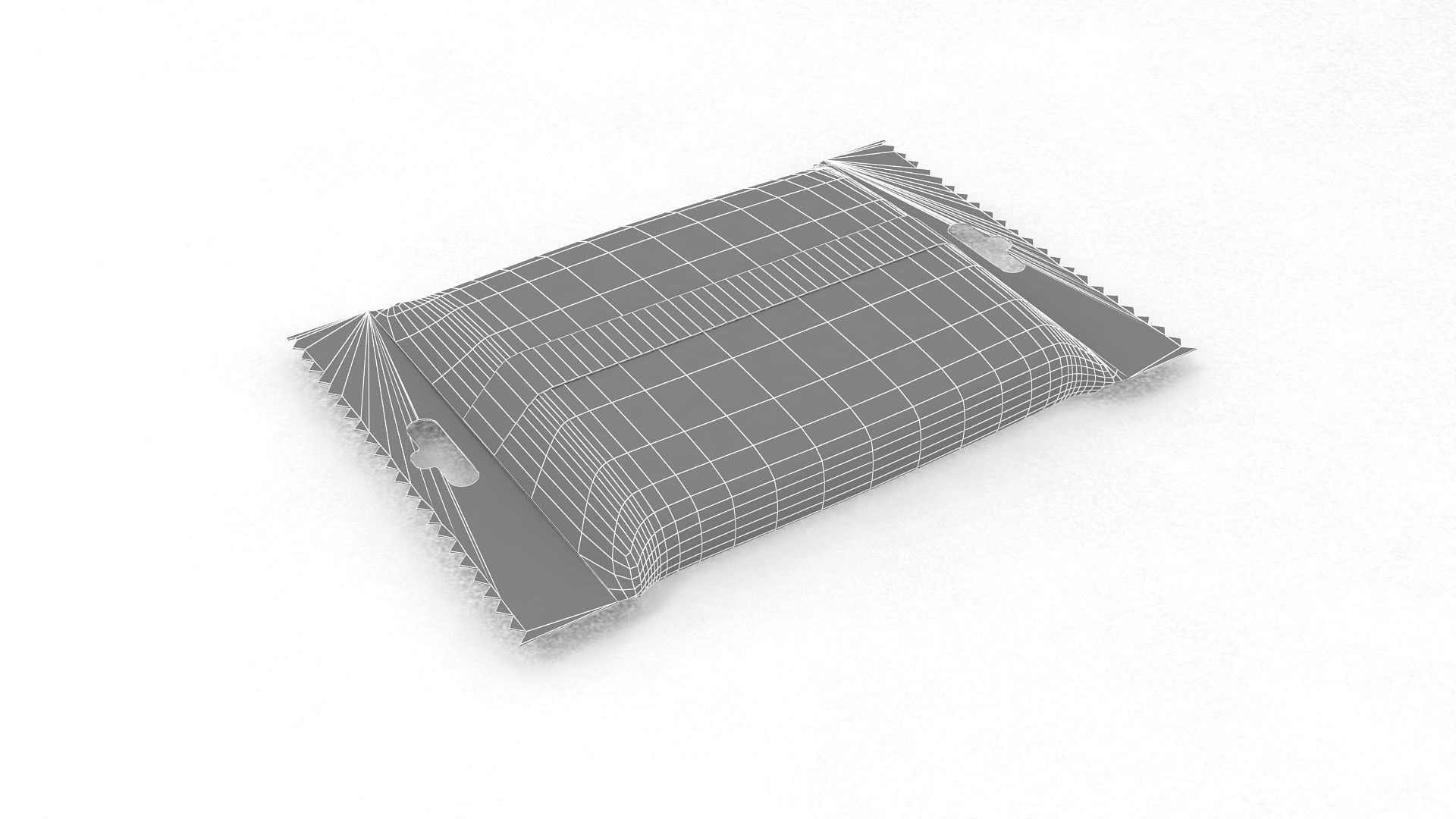 Plastic Food Pouch 3D model | CGTrader