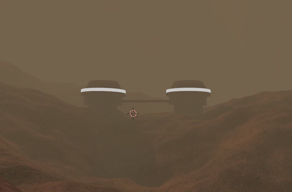 Industrial space colony asset low poly free VR / AR / low-poly 3D model ...