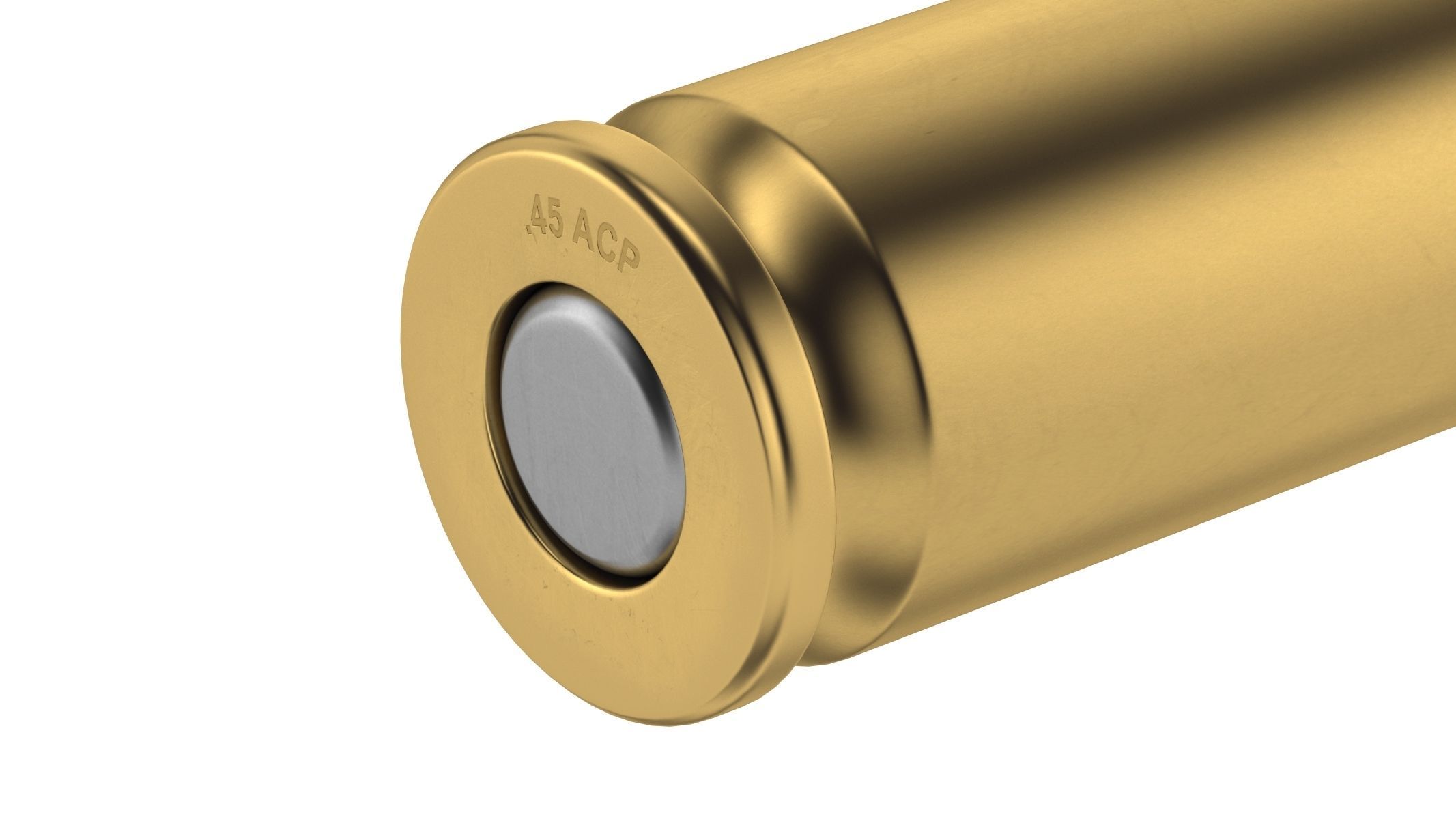 Bullet 45 ACP 3D model | CGTrader