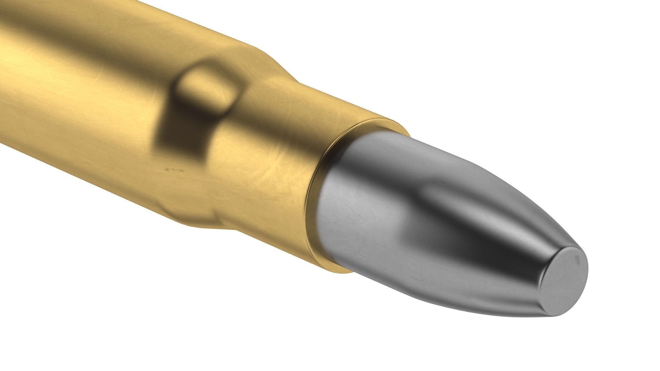 Bullet 46x30mm 3D model | CGTrader