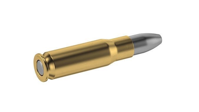 Bullet 46x30mm 3D model | CGTrader