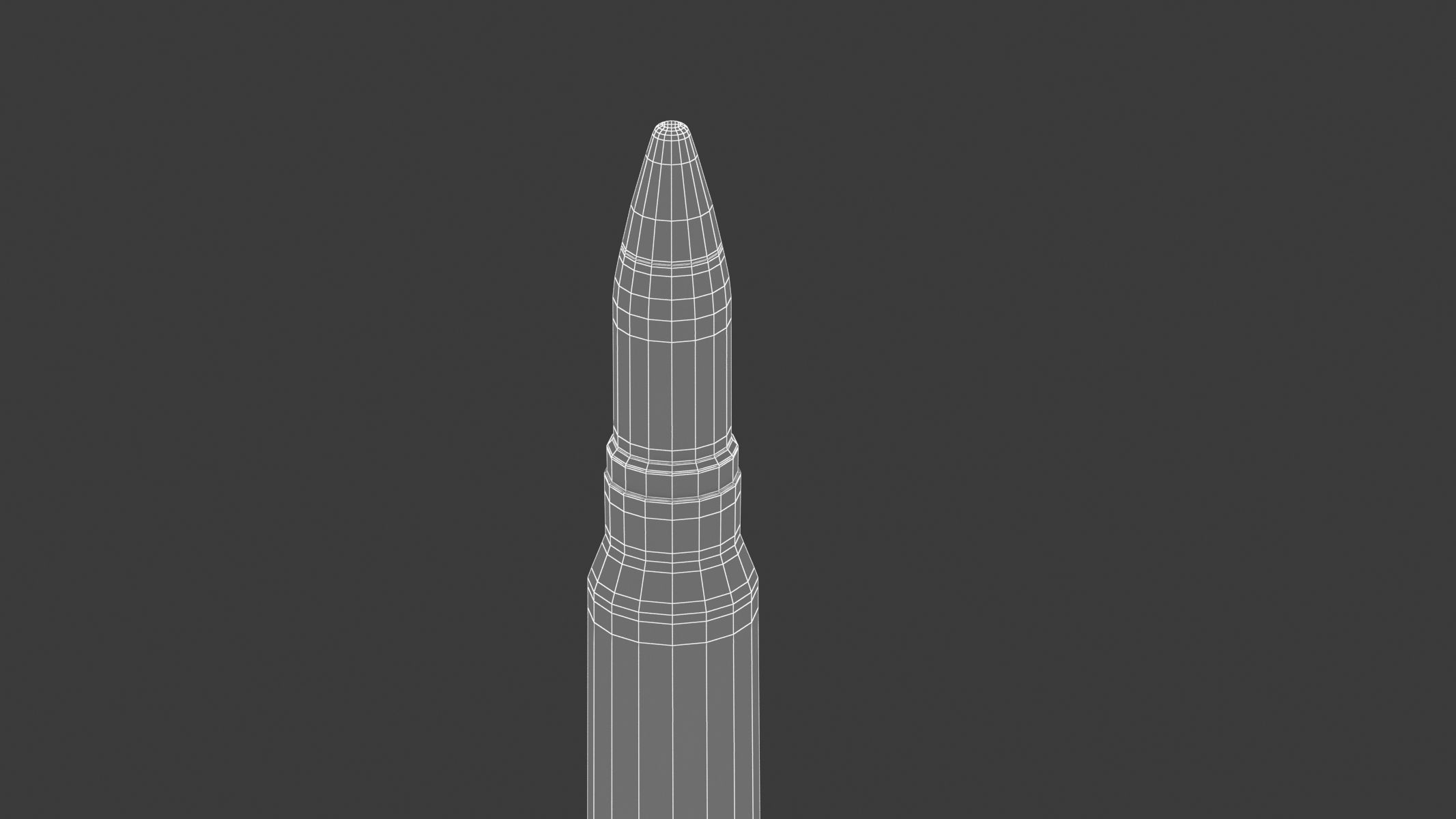 Bullet 30mm Caliber 3D model | CGTrader