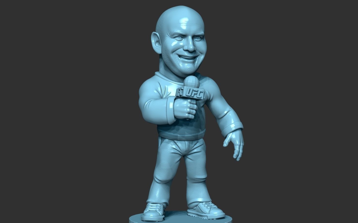 ufc boss 3D model 3D printable | CGTrader