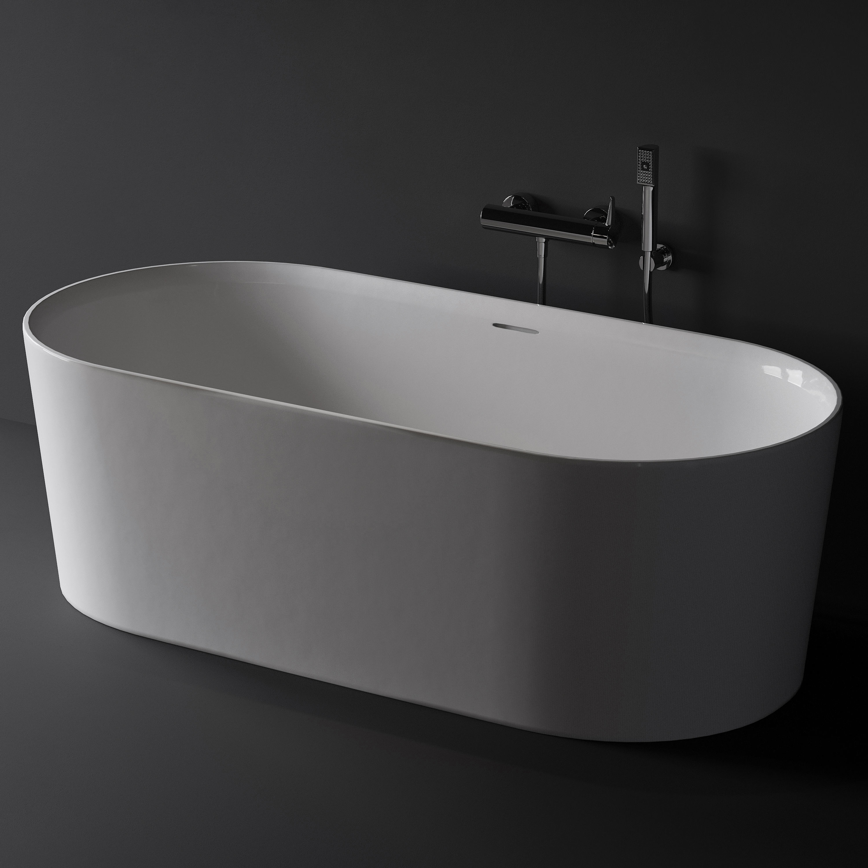 laufen val bath 3D model | CGTrader
